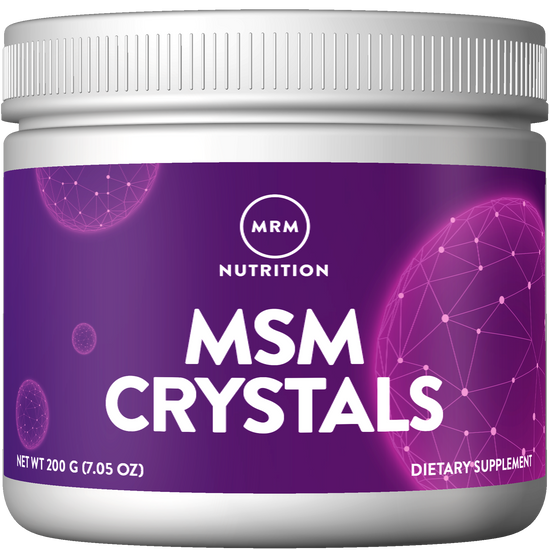 MSM Crystals | Pure Methylsulfonylmethane Powder for Joints & Skin ...