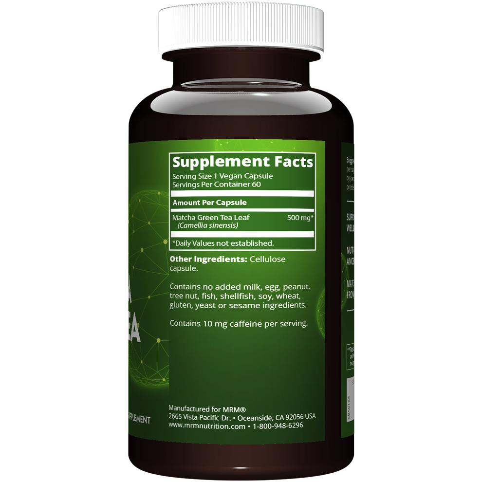 Matcha Green Tea Capsules – MRM Nutrition