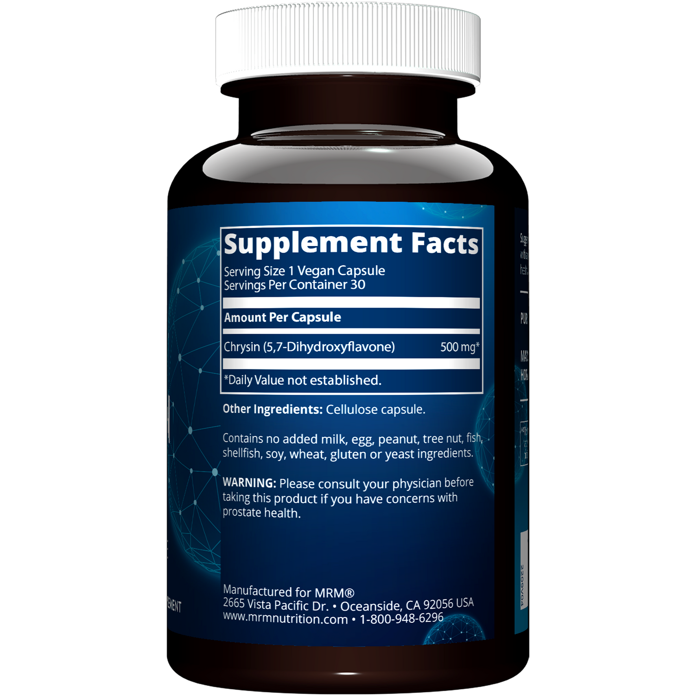 Chrysin 500mg – MRM Nutrition