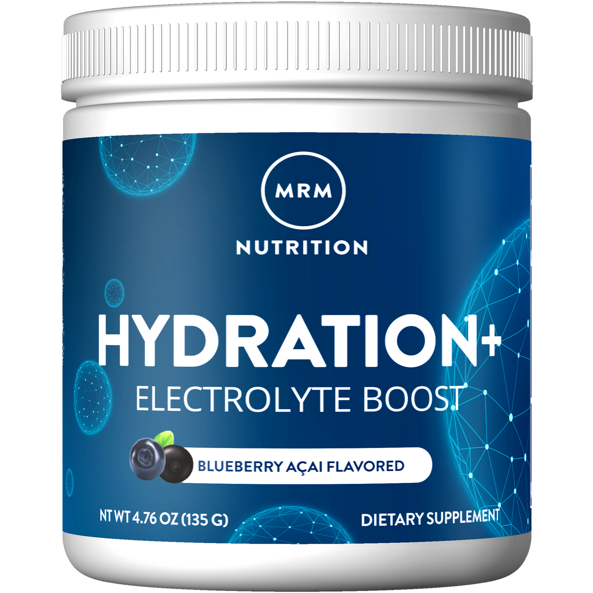 Hydration+ Blueberry Açai Flavored (135g) – MRM Nutrition