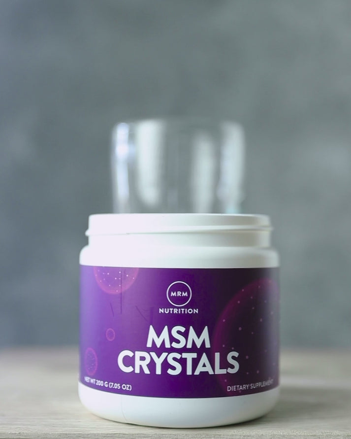 MSM Crystals | Pure Methylsulfonylmethane Powder for Joints & Skin ...